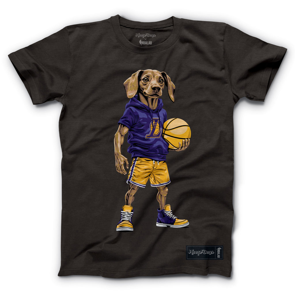 Los Angeles Lakers x Dachshund Hoop Dogs