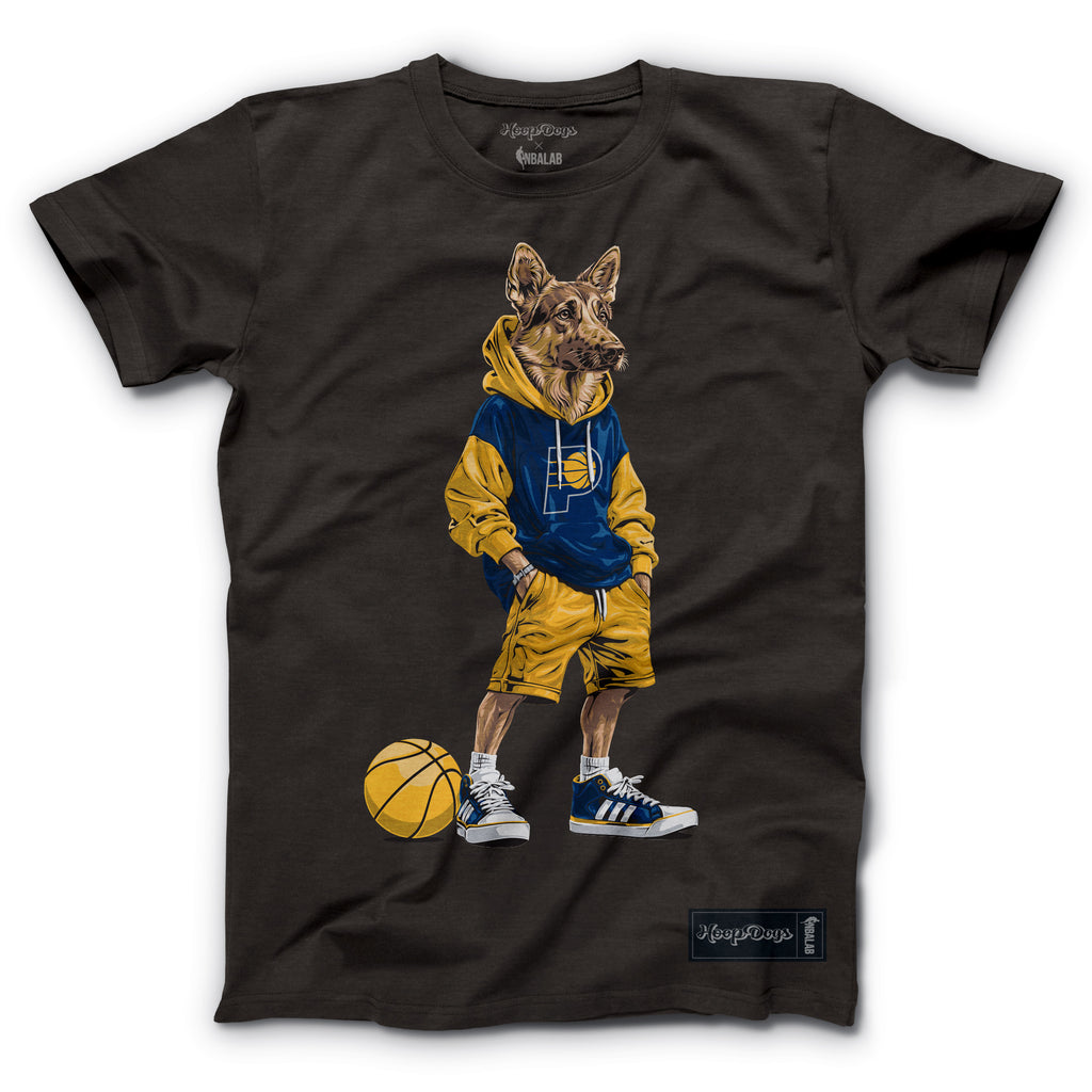 Indiana Pacers x German Shepherd Hoop Dogs