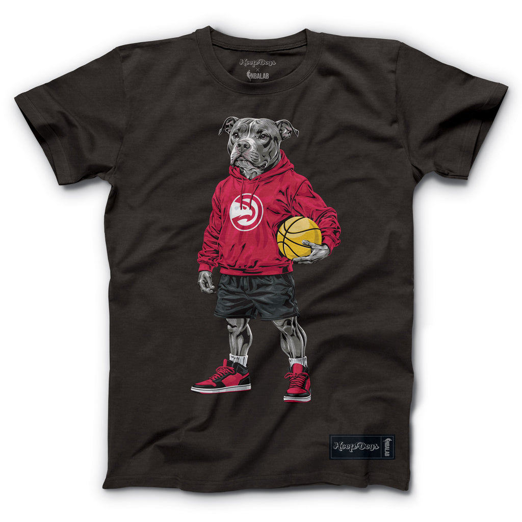 Atlanta Hawks x Pit Bull Hoop Dogs
