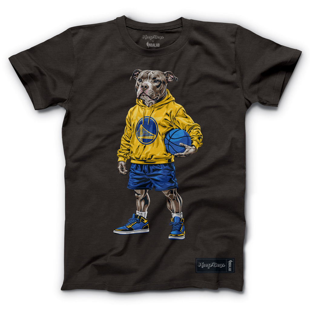 Golden State Warriors x Pit Bull Hoop Dogs