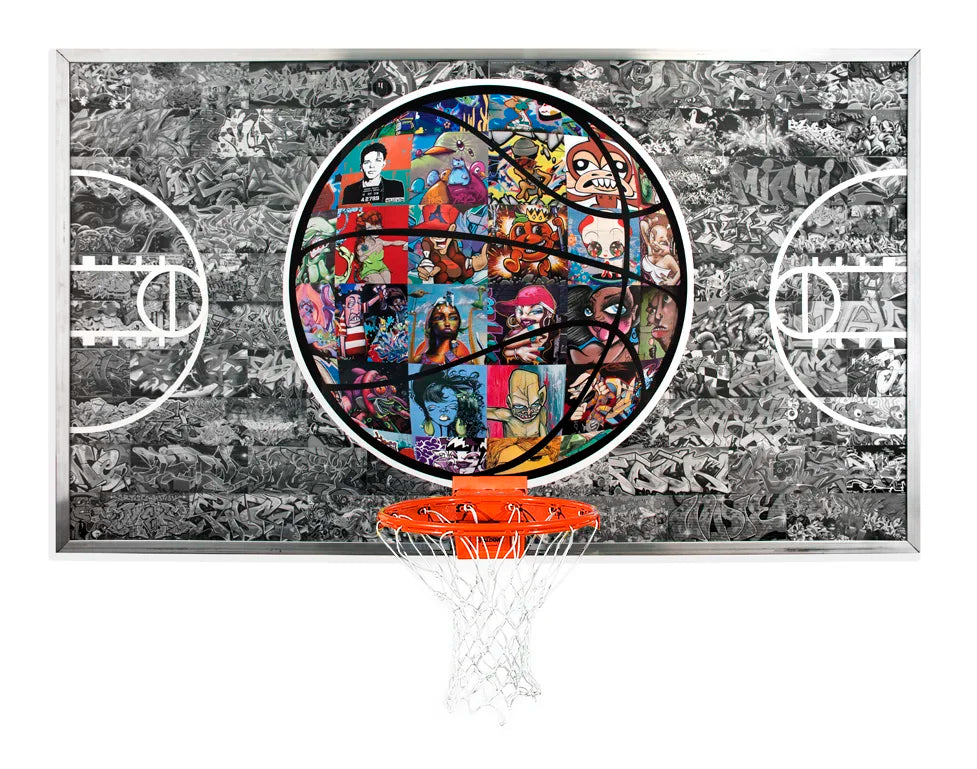Full Court Graffiti by James & Karla Murray